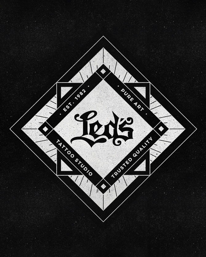 Led's Tattoo by Studio61 Design & Marketing Digital