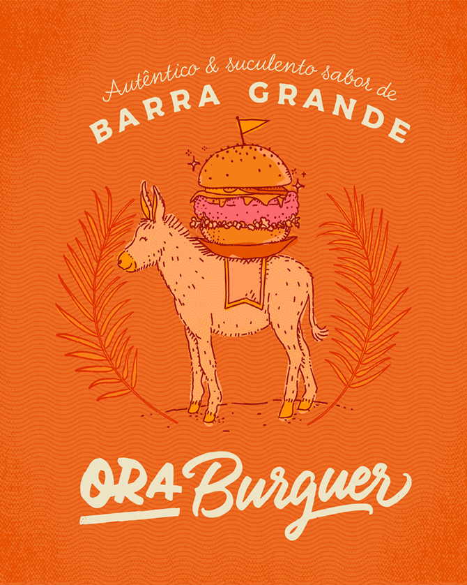 Ora Burguer by Studio61 Design & Marketing Digital